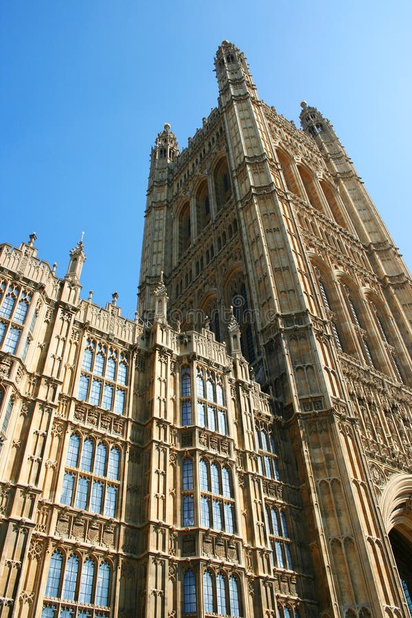 Victoria Tower stock image. Image of tourism, gothic - 16379897