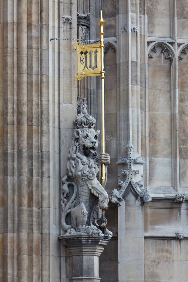 Victoria Tower detail stock image. Image of king, icon - 23241725