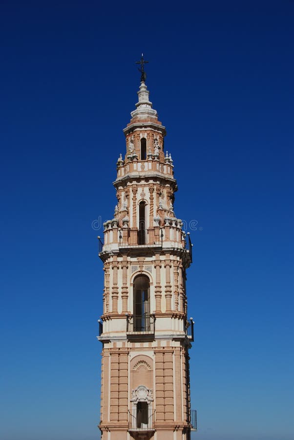 Victoria Tower, Estepa, Spain. Stock Image - Image of province ...