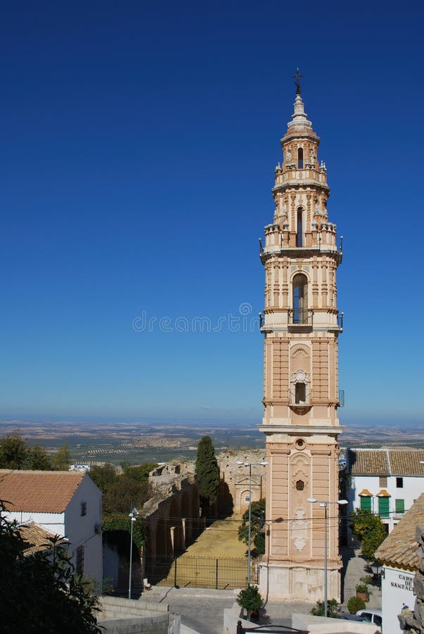Victoria Tower, Estepa, Spain. Stock Photo - Image of andalucia ...