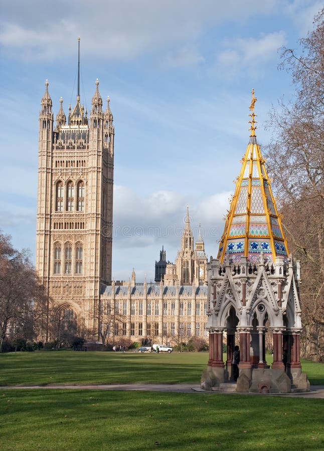 Victoria Tower of House of Parliament Stock Image - Image of london ...