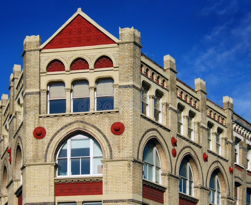 Victorian building tops stock image. Image of office, industrial - 1306363