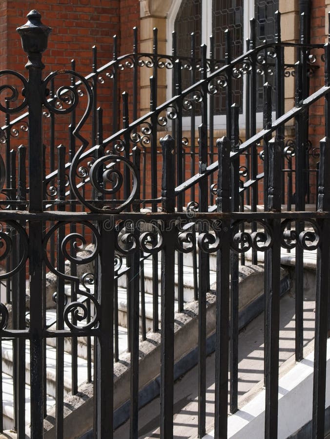 Victorian Cast Iron Lace Trimmings Stock Image - Image of travel ...