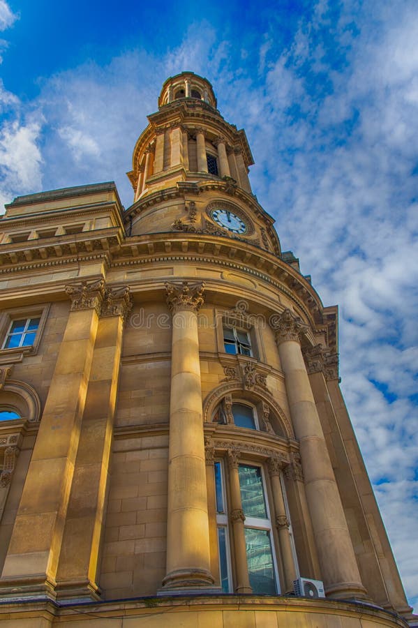 Victorian Commercial Building Stock Image - Image of building, exterior ...
