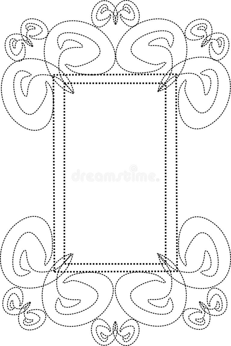Victorian Rectangular Frame Stock Illustrations – 841 Victorian ...
