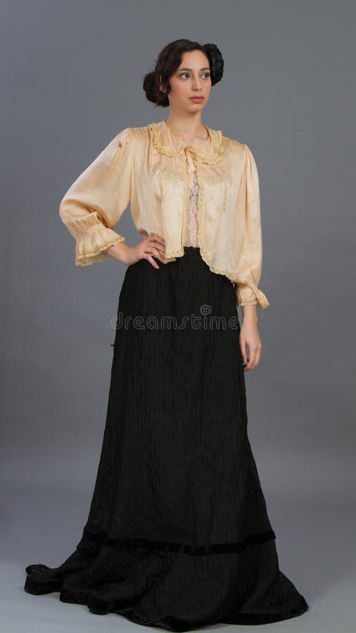 Victorian stock photo. Image of look, material, model - 37878598
