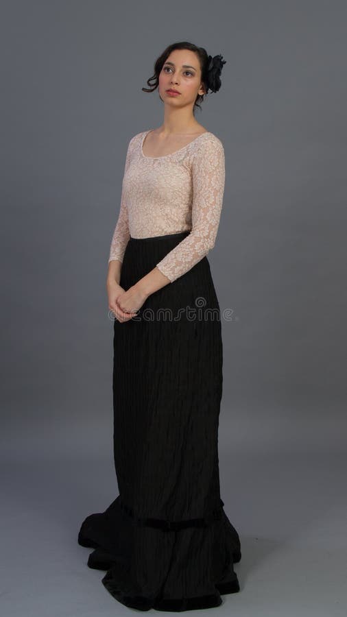 Victorian stock image. Image of model, historical, girl - 68494737