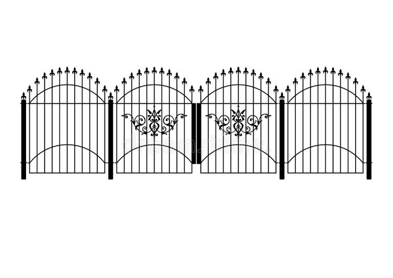 Victorian Iron Scroll Vector Stock Illustrations – 1,230 Victorian Iron ...