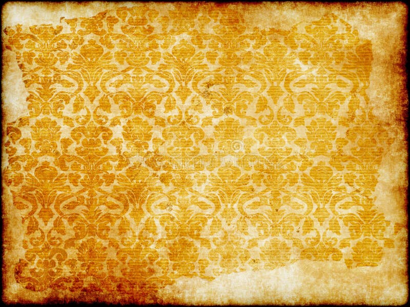 Grunge Paper Background with Vintage Victorian Style Stock Image ...