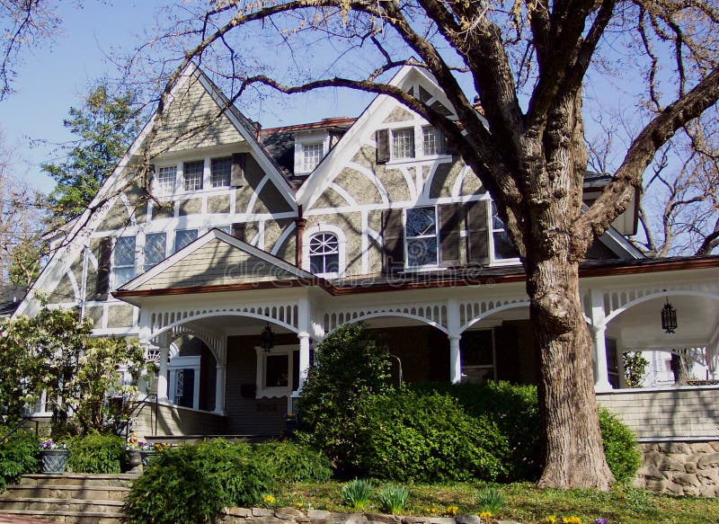 Victorian Home stock image. Image of washington, house, spring - 10215