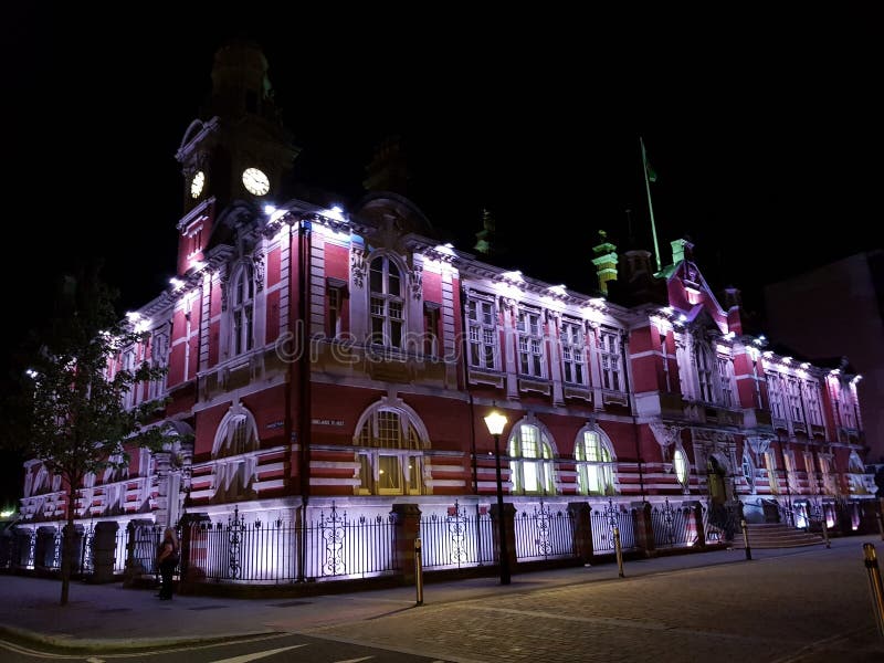 Night hotel stock photo. Image of victorian, white, night - 117552794