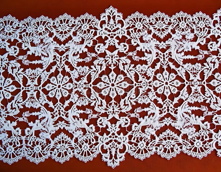 Victorian Lace Pattern with Old-fashioned Elegance Stock Illustration ...