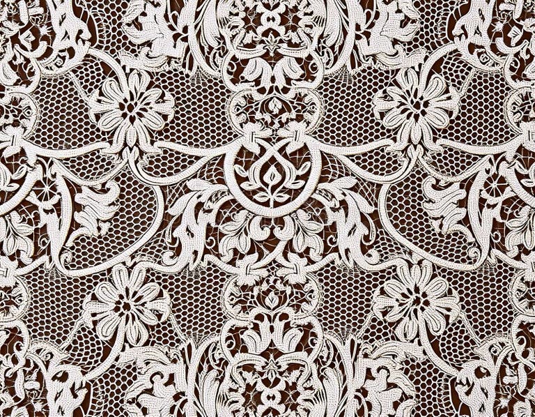 Victorian Lace Pattern with Old-fashioned Elegance Stock Illustration ...