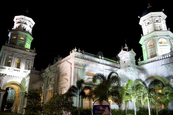 Victorian Mosque at Night stock image. Image of victorian - 6811111