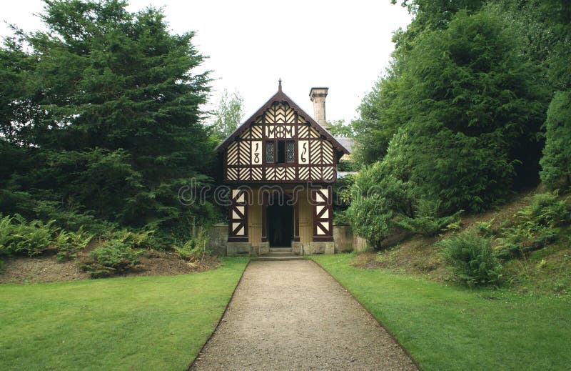 Victorian Pavilion stock image. Image of interest, ruin - 64793209