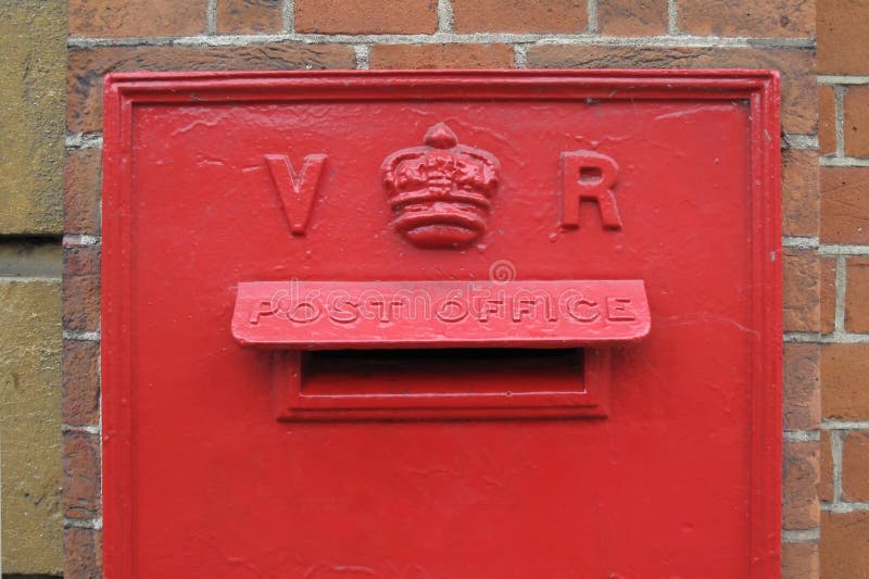 Victorian postbox stock image. Image of british, post - 18562237