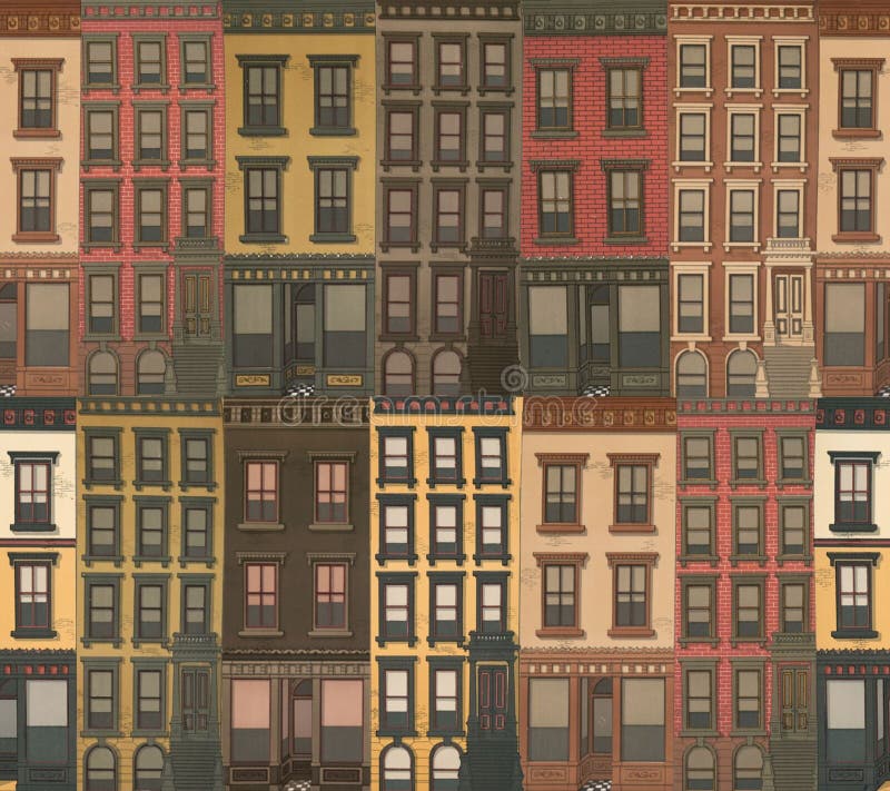Houses Row Stock Illustrations – 2,633 Houses Row Stock Illustrations ...