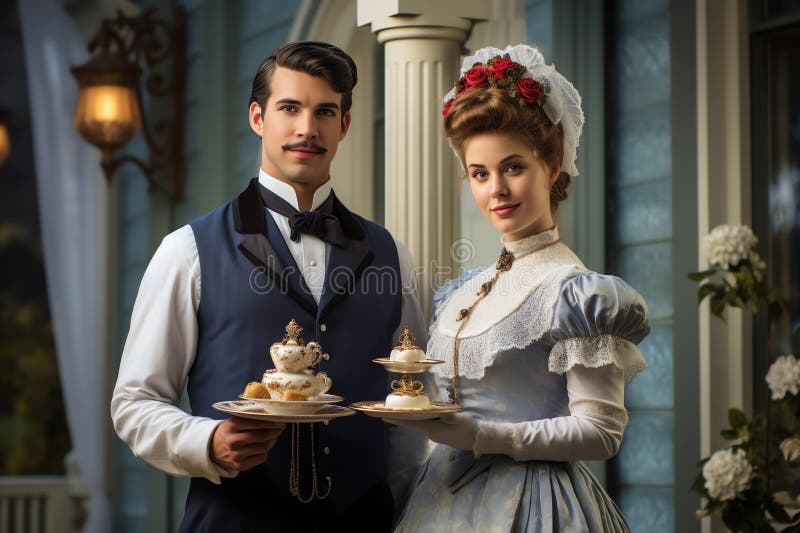 Butler Maid Stock Illustrations – 138 Butler Maid Stock Illustrations ...