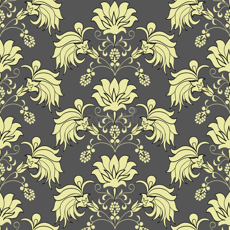 Outlined Victorian Pattern stock vector. Illustration of abstract ...