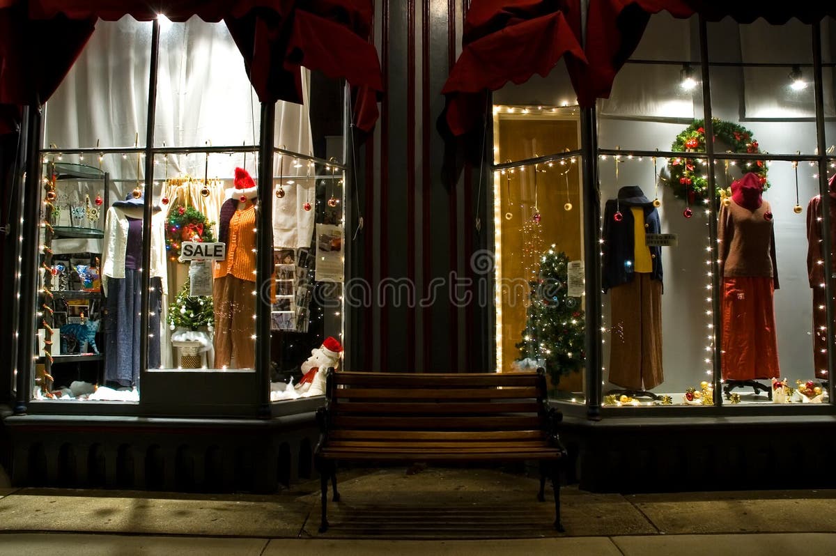1,552 Christmas Storefront Stock Photos - Free & Royalty-Free Stock ...