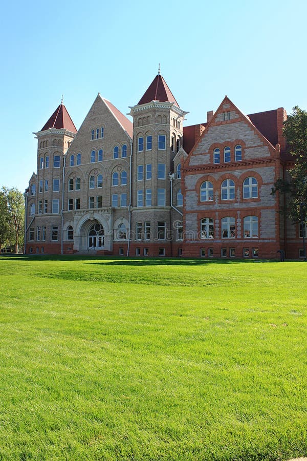 Haas College Center stock photo. Image of front, lawn - 6097966