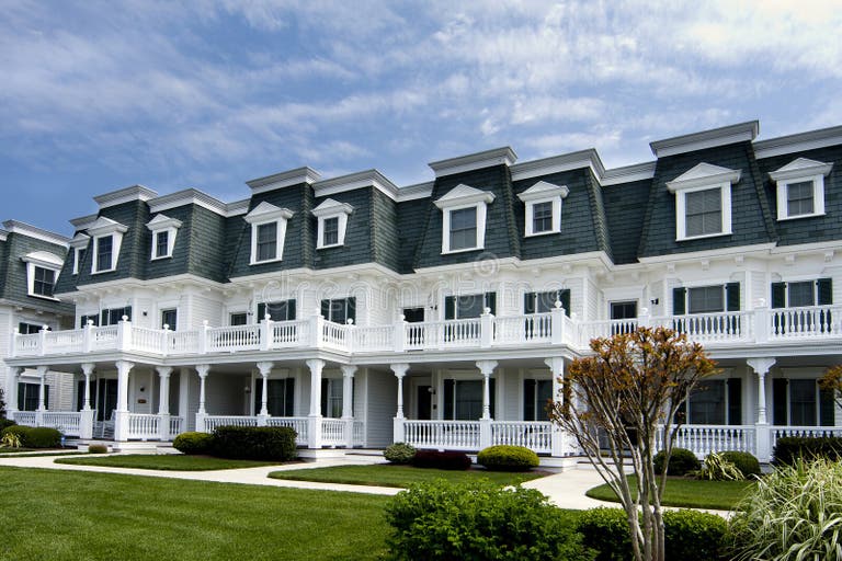 Victorian style row houses stock image. Image of windows - 14147429
