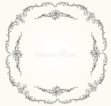 Victorian Circle Frame Stock Illustrations – 18,192 Victorian Circle ...