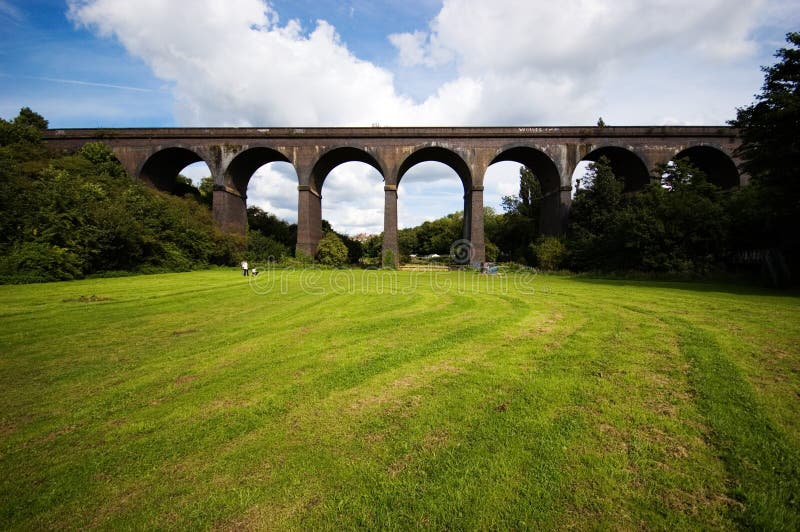 Victorian Viaduct editorial image. Image of clouds, grass - 38856940