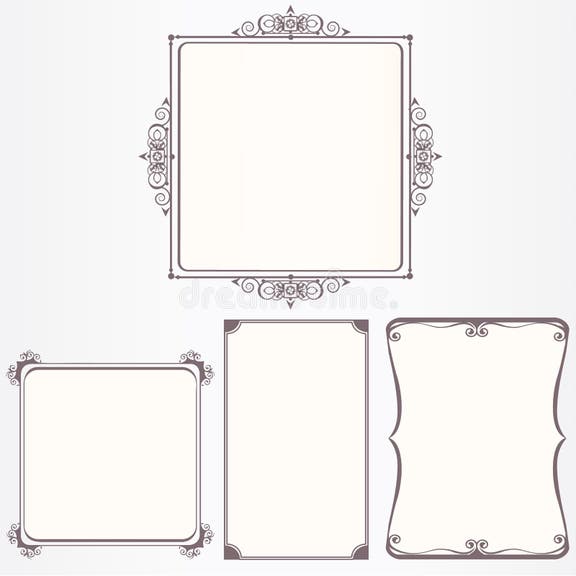 Victorian Sign Frame Stock Illustrations – 24,853 Victorian Sign Frame ...