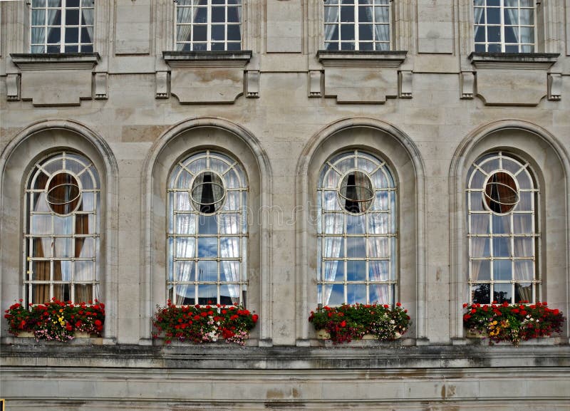 Victorian windows. Cardiff stock photo. Image of home - 40920616
