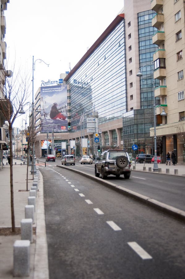 Victoriei route editorial stock image. Image of route - 49652579