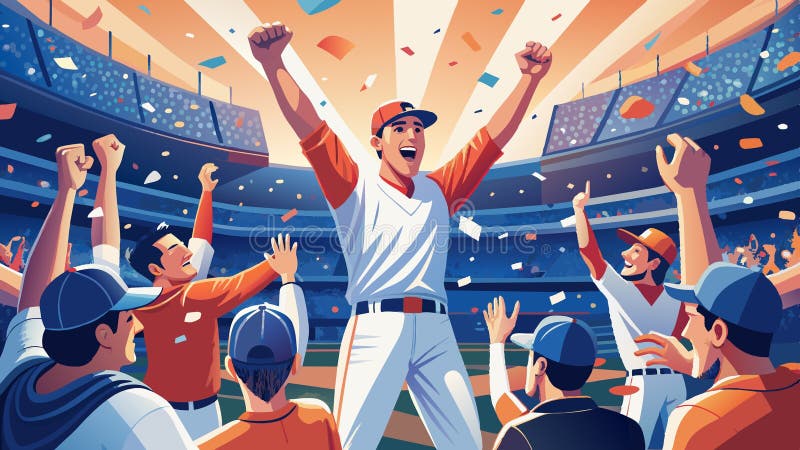 Baseball Win Stock Illustrations – 6,424 Baseball Win Stock ...