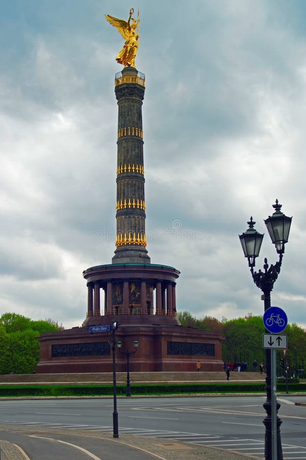 Victory Column in Berlin stock photo. Image of capital - 116960164