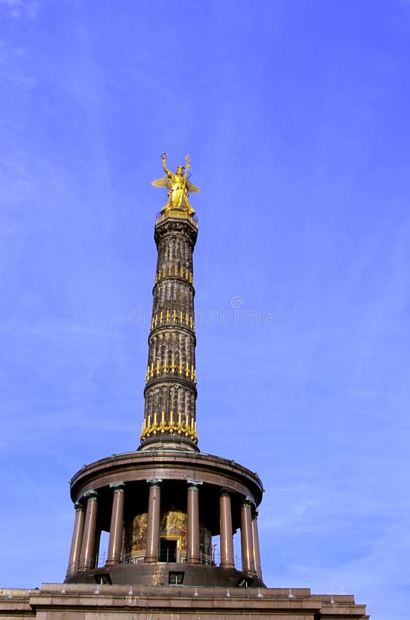 Victory Column- Berlin, Germany Stock Image - Image of city, berlin ...