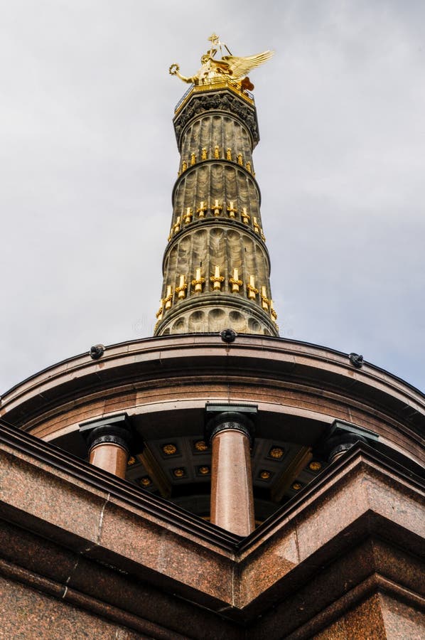 Victory Column, Berlin, Germany Stock Image - Image of entrance ...