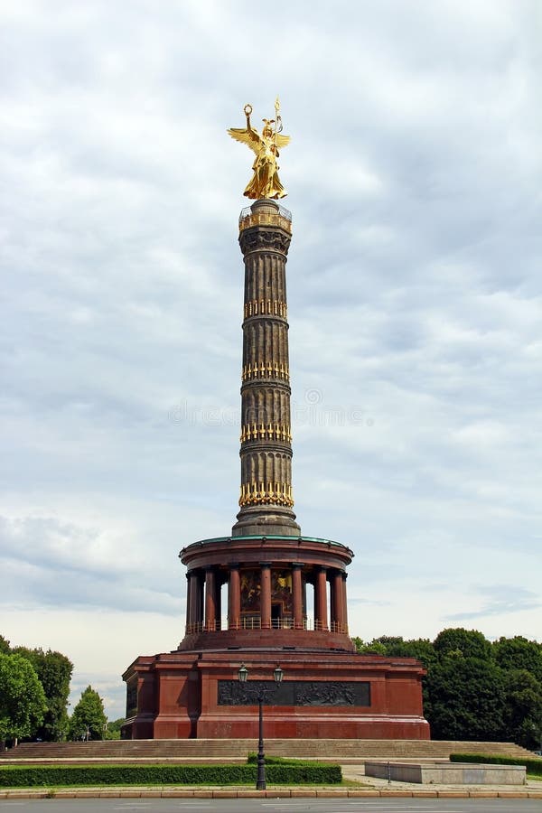 Victory Column, Berlin, Germany Stock Image - Image of park, berlin ...