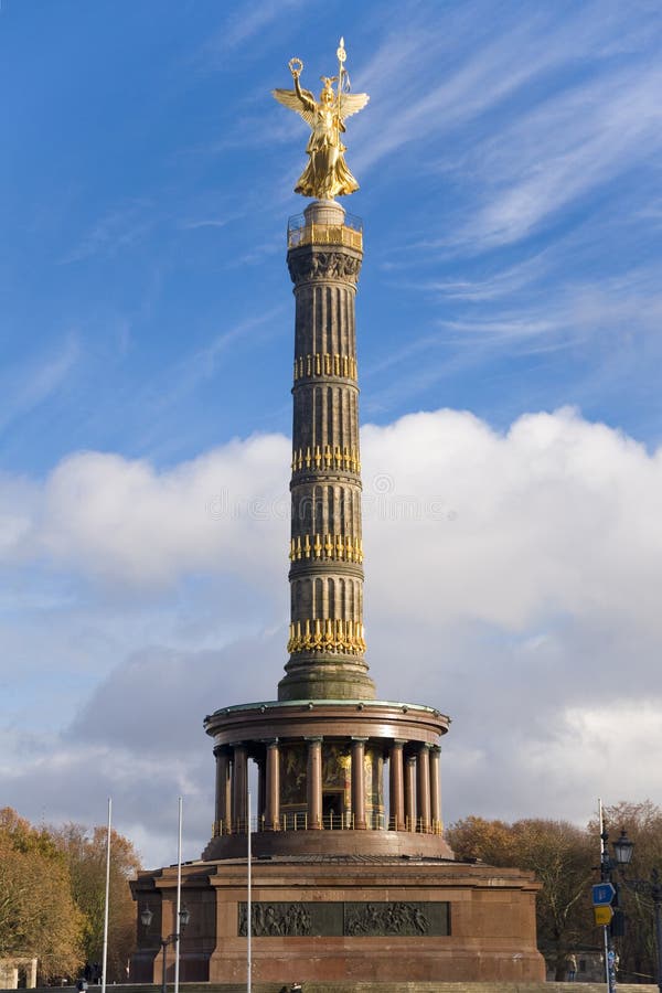 The Victory Column, Berlin stock photo. Image of victory - 301913590