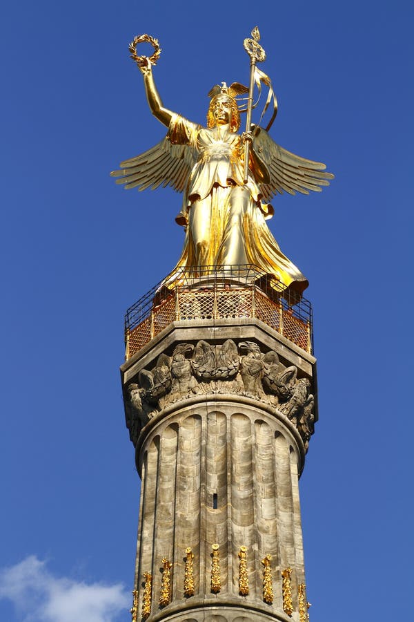 The Victory Column stock photo. Image of landmark, berlin - 32728166