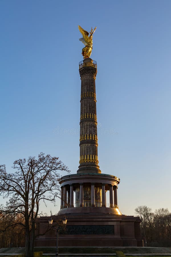 The Victory Column is a Monument Commemorating the Prussian Victory in ...