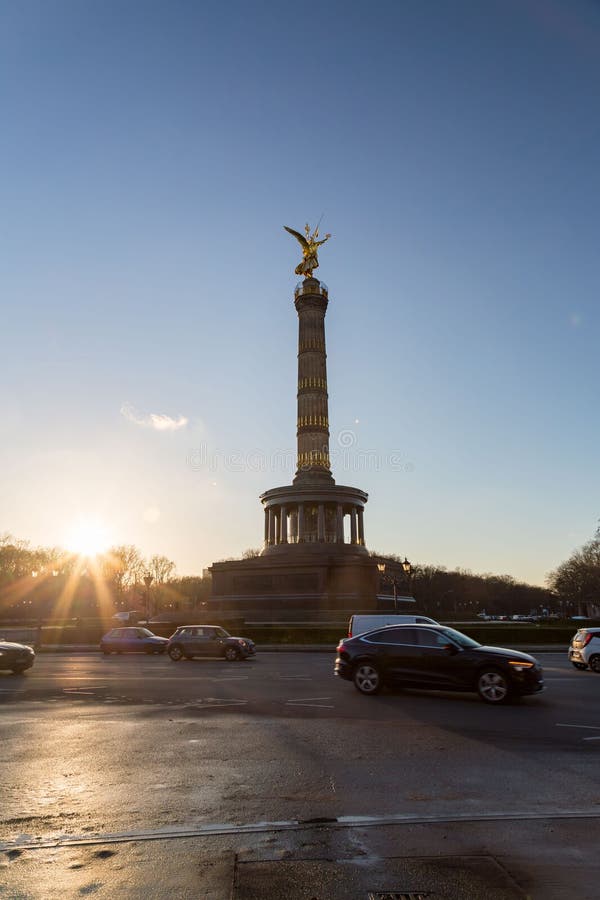 The Victory Column is a Monument Commemorating the Prussian Victory in ...