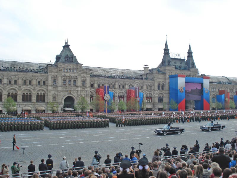 The Victory Day Parade on Moscow S Red Square Editorial Image - Image ...
