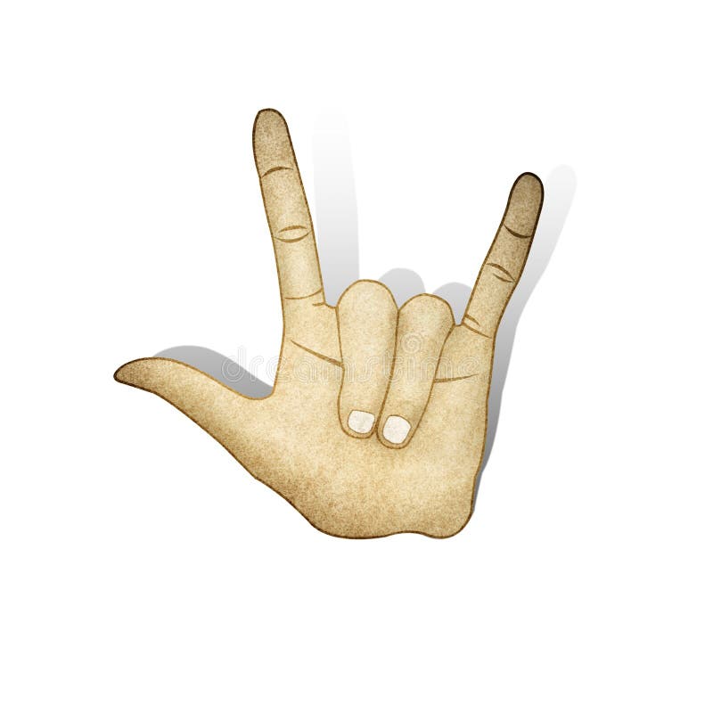 Victory hand stock image. Image of paper, hippie, happiness - 30639935