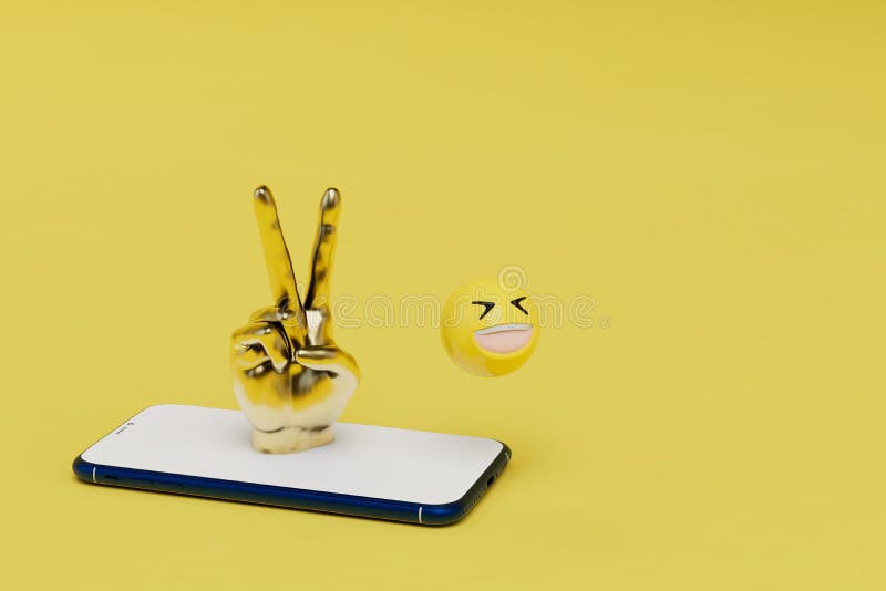 Victory Emoticon Stock Illustrations – 2,966 Victory Emoticon Stock ...