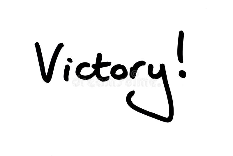 Victory Day Handwritten Calligraphy Text Translation from Russian Stock ...