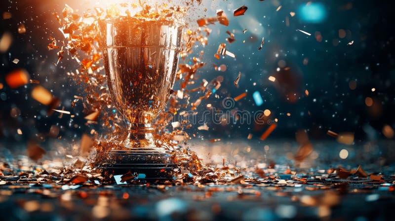 Victory, Joy of Winning, Cup, Sporting Achievement Concept Stock ...