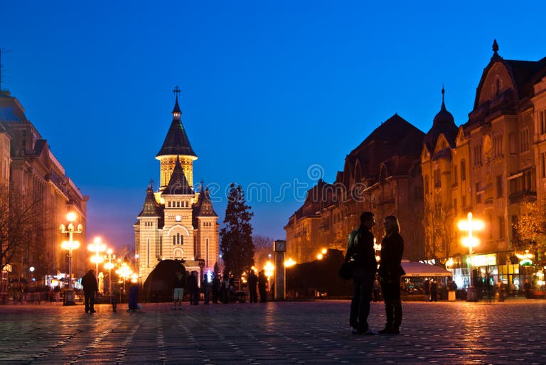Victory square, Timisoara editorial photo. Image of park - 19094541