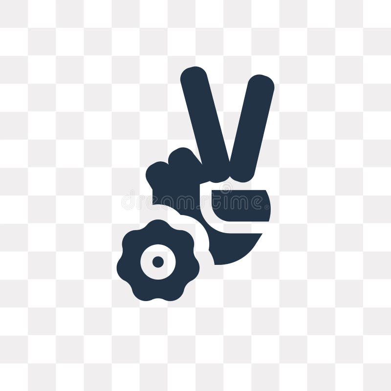 Victory Vector Icon Isolated On Transparent Background, Victory Stock ...