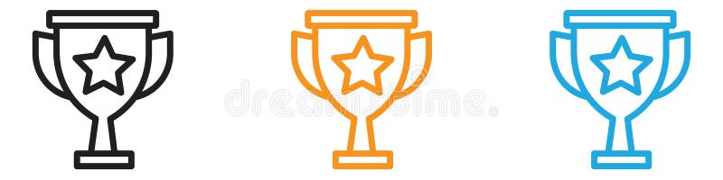 Victory Vector Logo Set Collection for Web App Ui Stock Vector ...