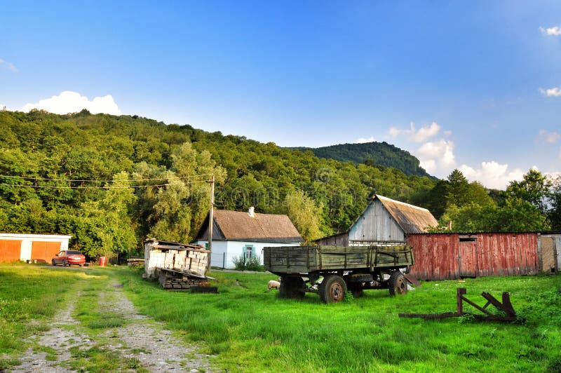 Vida rural imagen de archivo. Imagen de granja, granero - 56935495