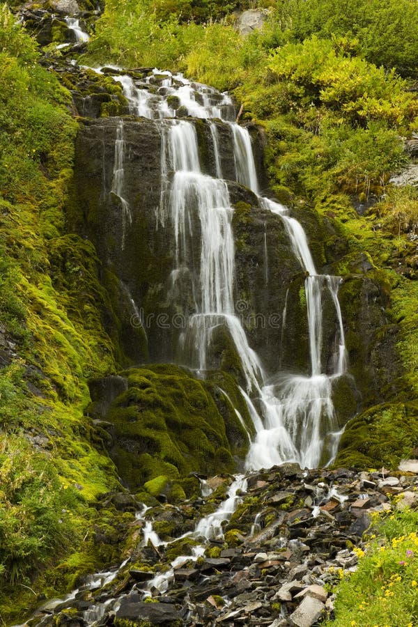 Vidae Falls stock photo. Image of outdoors, stream, stone - 22187986